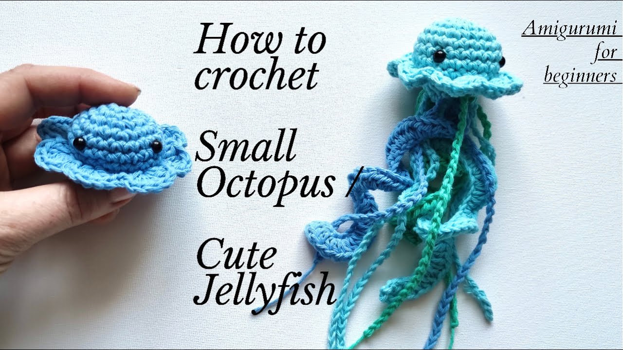 How to crochet small octopus. QUICK & EASY - Crochet baby octopus *no ...
