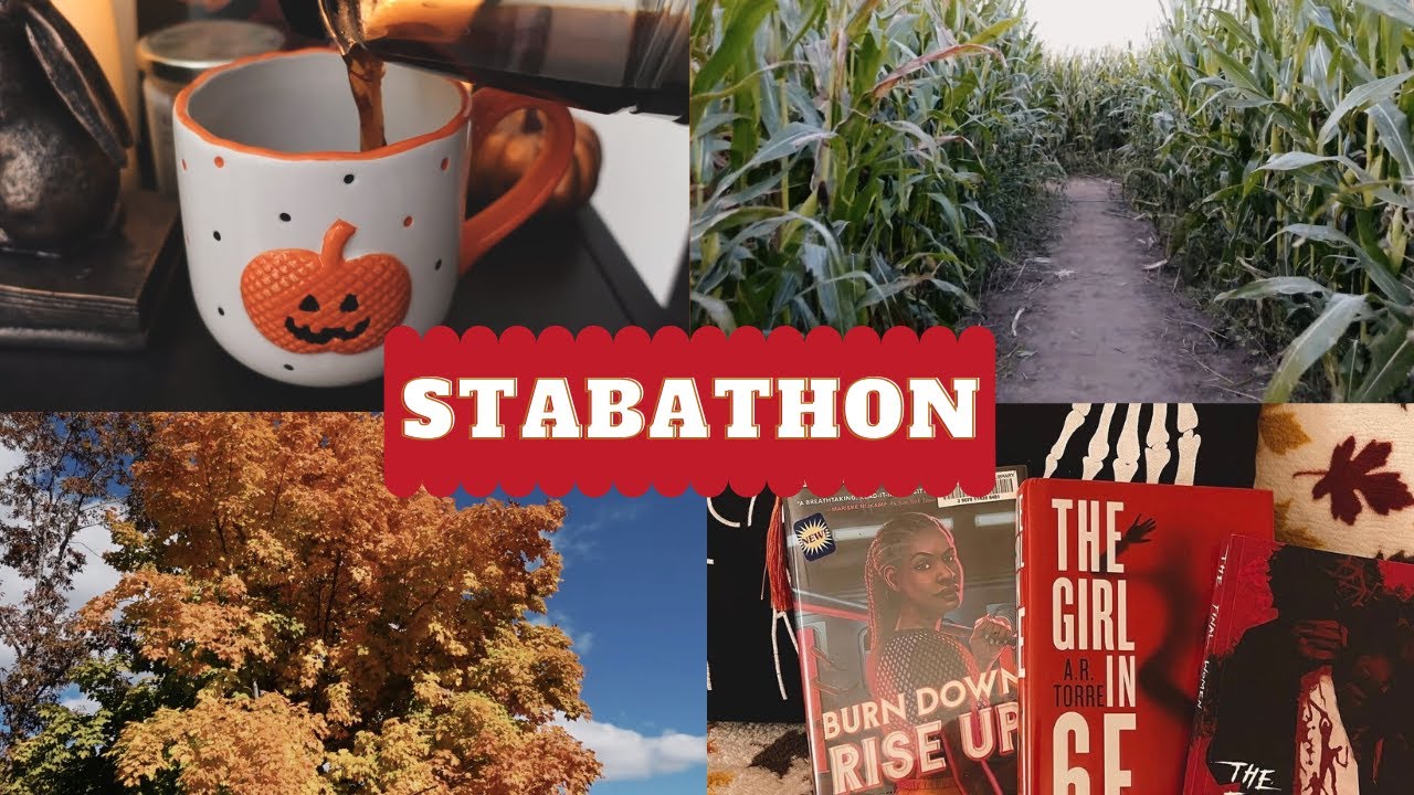 🔪 Stabathon Reading Vlog // A Female Serial Killer book, Stranger ...