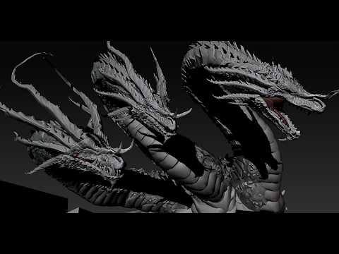 Destoroyah vs Ghidorah TEASER 2 - BLENDER ANIMATION!