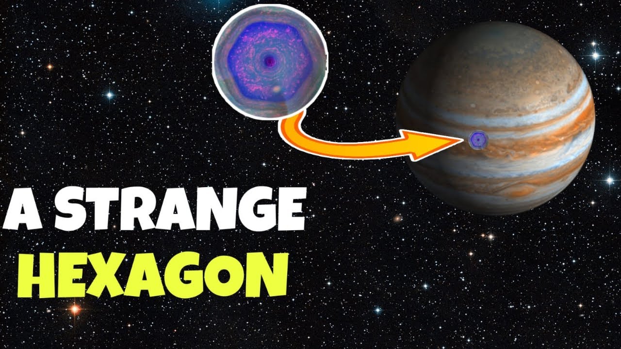 Astronomer Discovers Strange Hexagon on Jupiter - YouTube