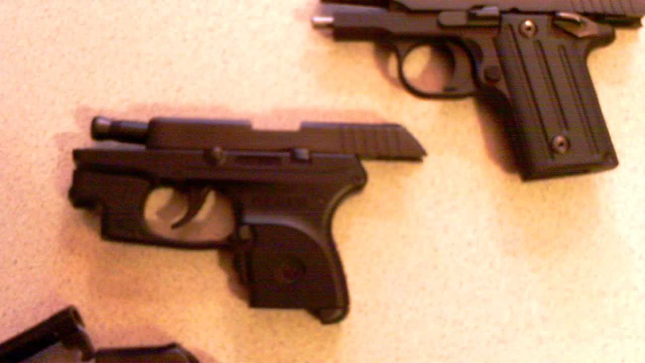 pocket pistols weights (SIG SAUER P238 vs RUGER LC9 vs RUGER LCP vs ...