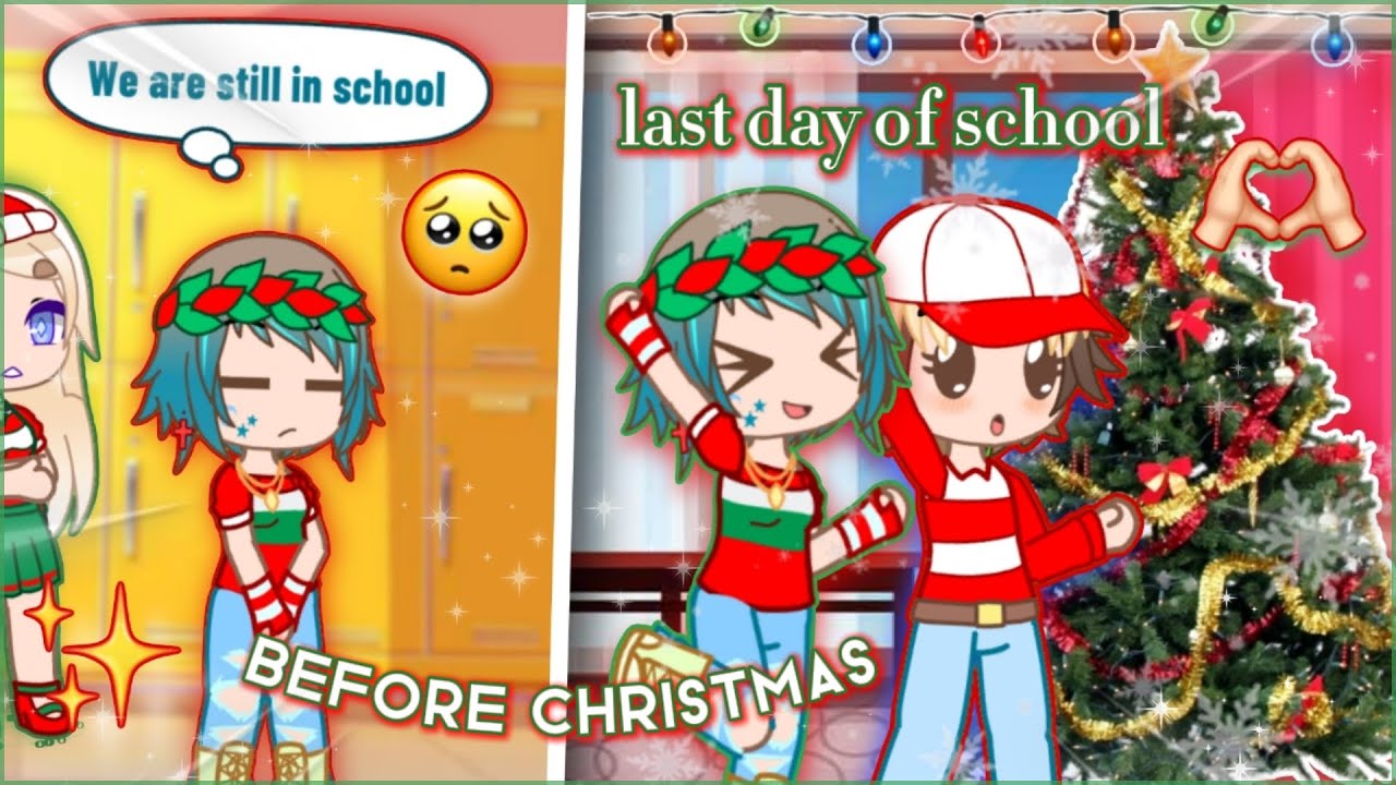 The Last DAY OF SCHOOL Before Christmas || mini movie || Christmas Eve ...