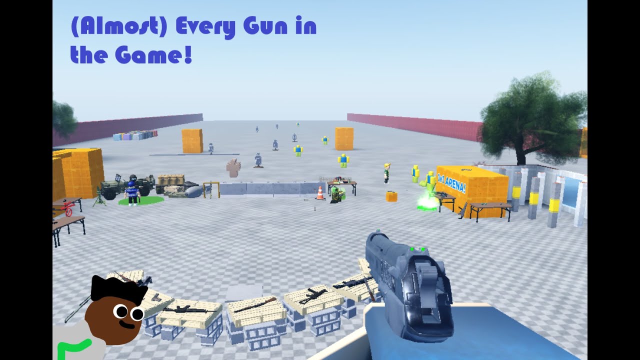 Roblox Gun Testing: Almost Every Gun in the Game - YouTube
