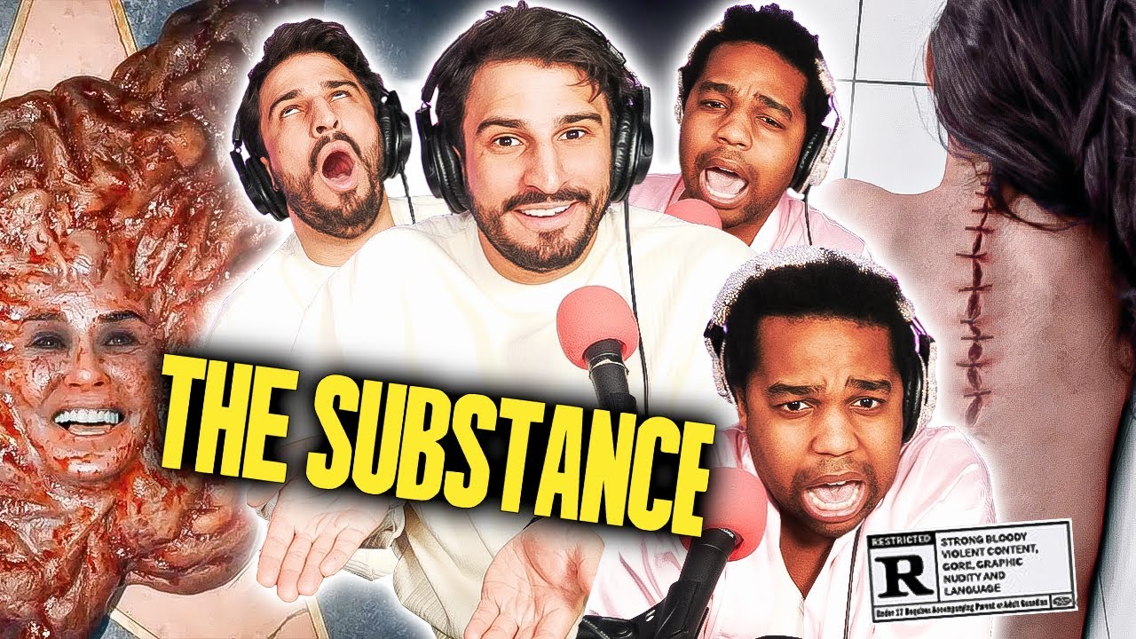 *The Substance* is SO GROSS! (First-Time Reaction) - YouTube