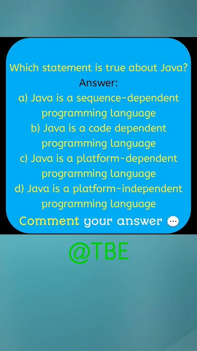 Check Your Java Basic Knowledge Java Programming Youtube