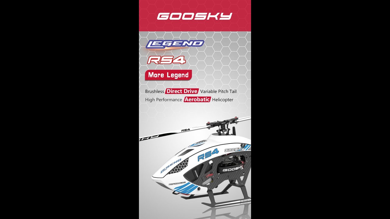 Goosky RS4 | Very First Flight ! - YouTube