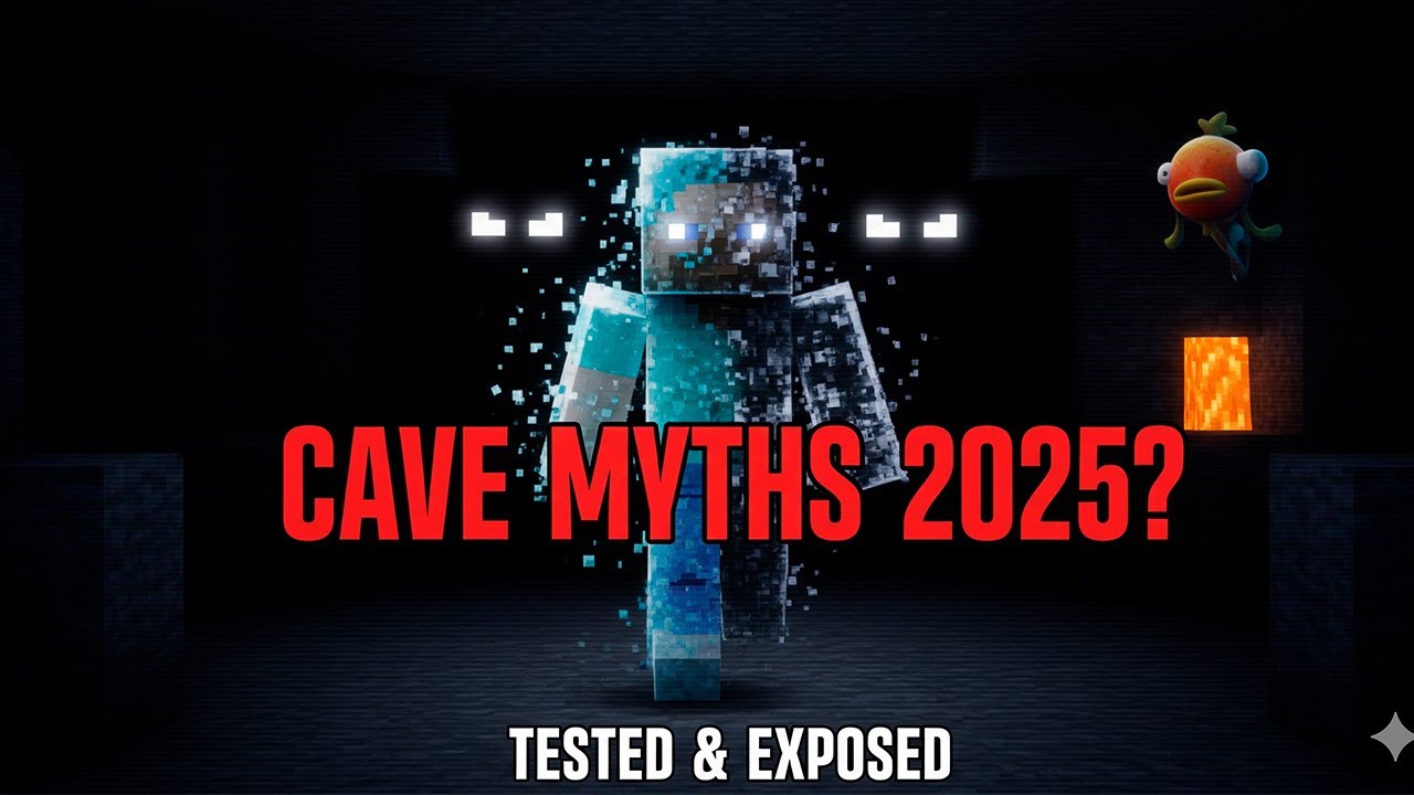 Testing Chilling Minecraft Myths in Dark Caves 2025 - Myths That'll ...