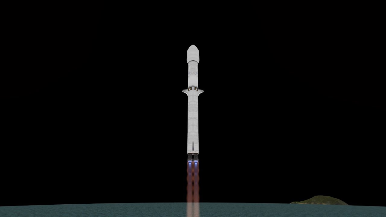 Reusable Orbital Rocket In KSP - YouTube