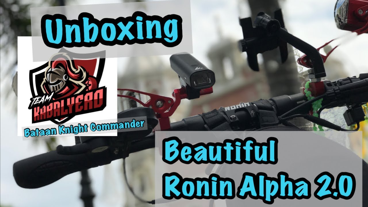 Ronin Alpha 2.0 Unboxing - YouTube