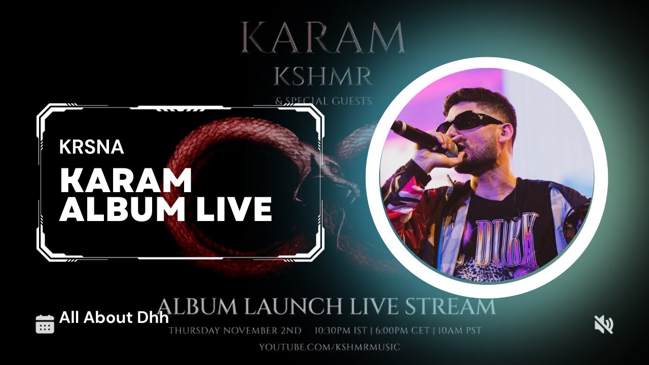 KRSNA Live Perform ZERO AFTER ZERO Karam Album Launch Kshmr #krsna # ...