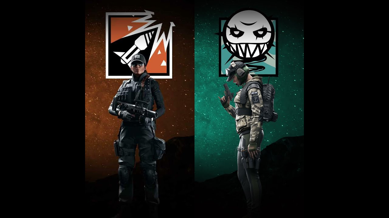 Ela&Ash are the best|Compilation Rainbow six siege PC| - YouTube