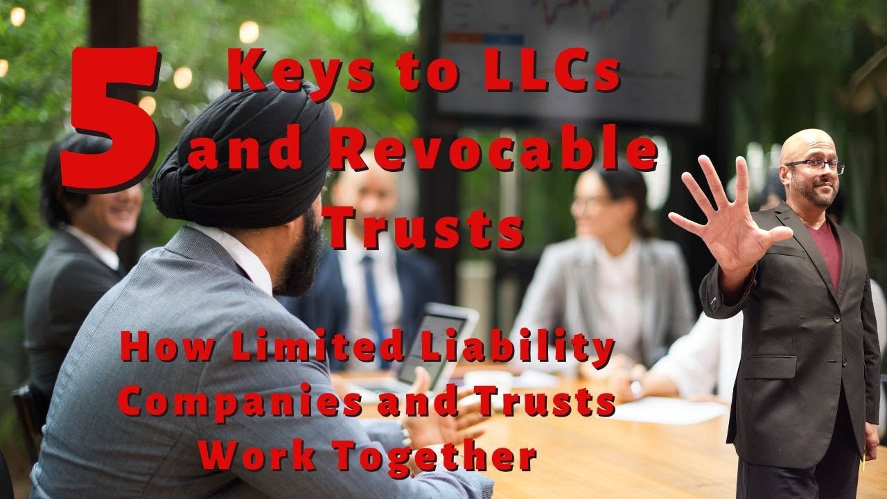 5 Keys to LLCs and Revocable Trusts #llc #trust #estateplanning - YouTube