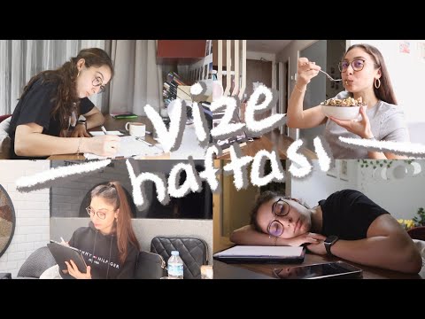 NASIL AĞLIYORUM OYNAT BAKALIM 🥲🤧 | vize haftası vlog!