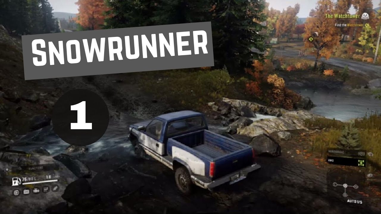 Snowrunner Lets Play 1 - YouTube