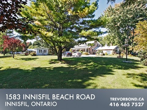 1583 Innisfil Beach Road, Country Estate Living - YouTube