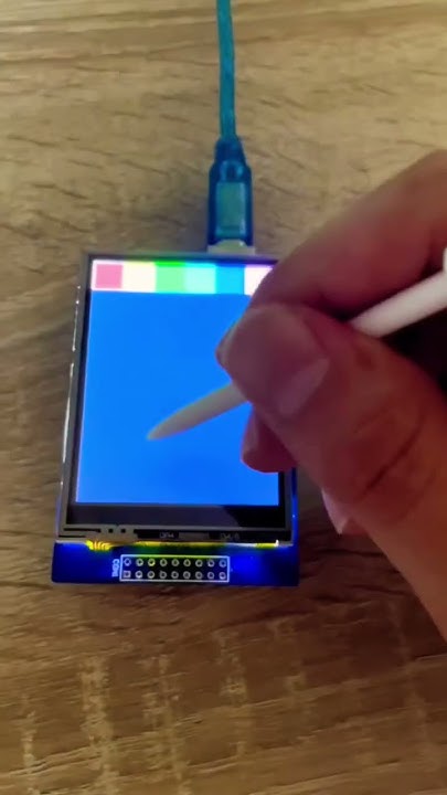 Arduino With Touch Display 🥰 Shorts Automation Scienceproject Arduino Arduinoproject Viral