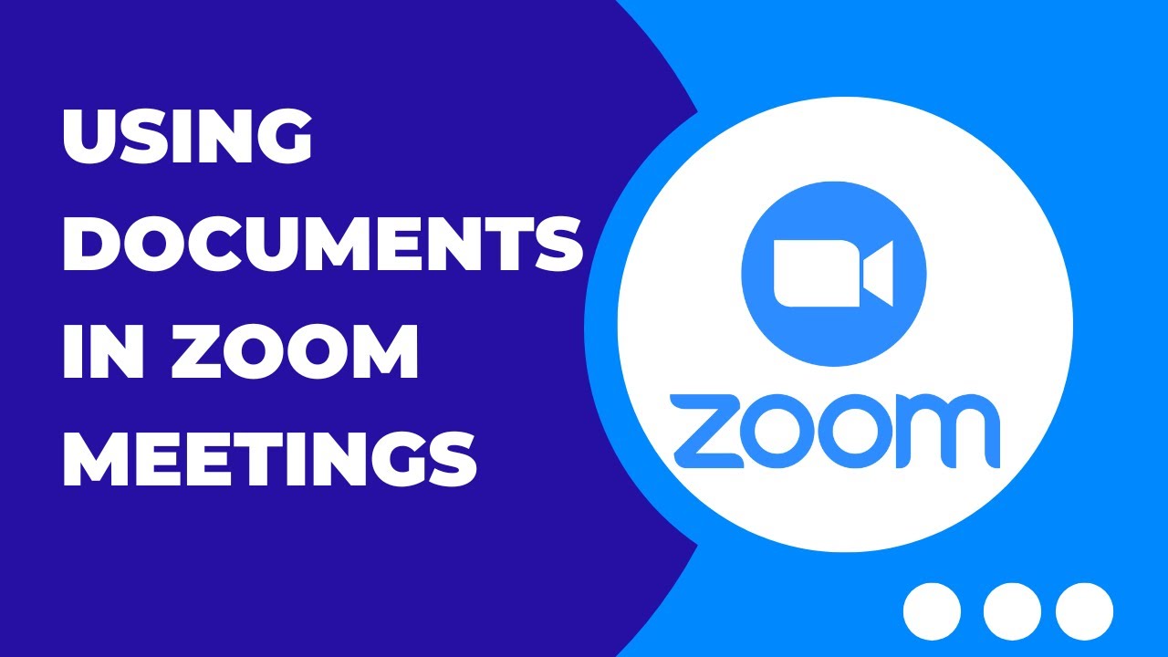 The Ultimate Guide To Sharing Documents on Zoom With Ease! - YouTube