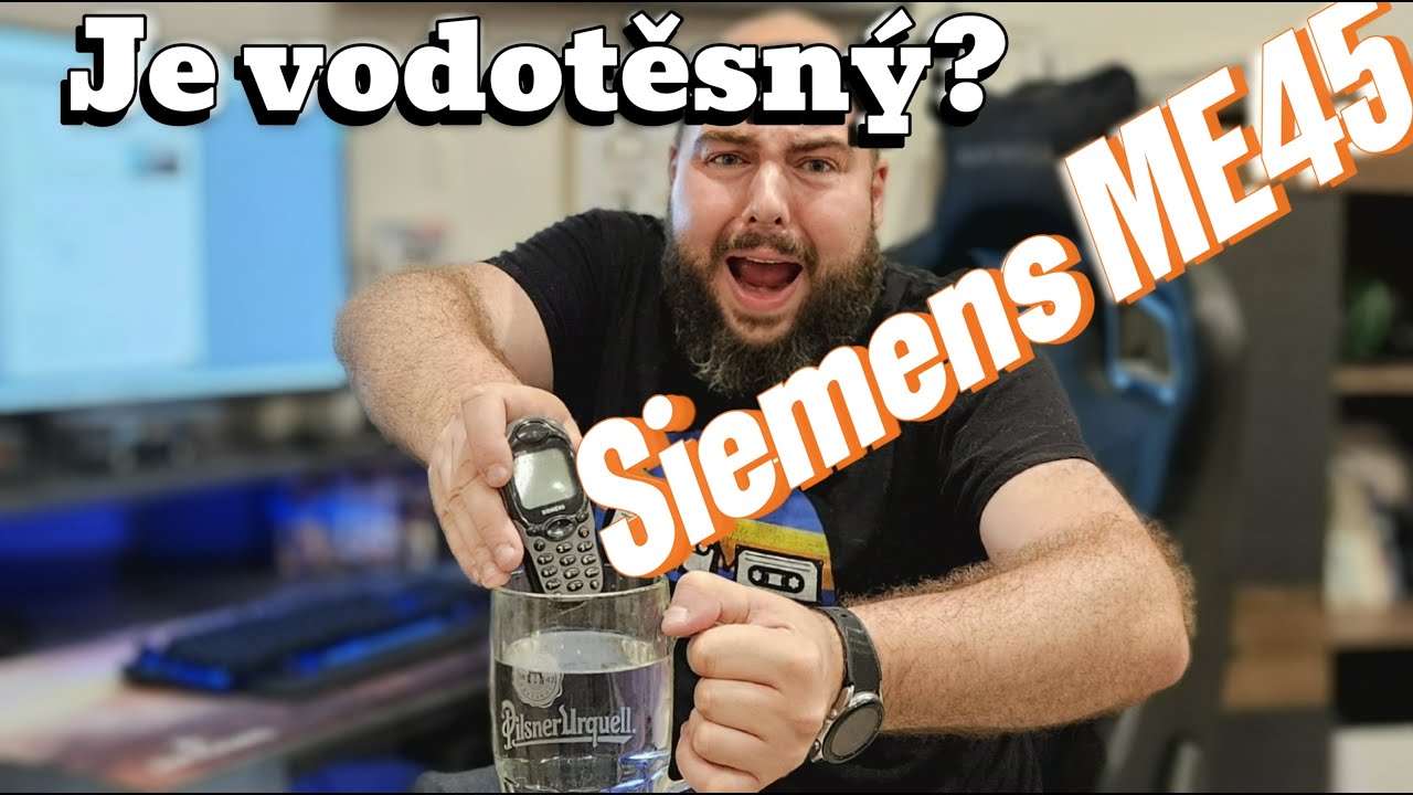 Retro recenze Siemens ME45 - Pro práci i sport - YouTube