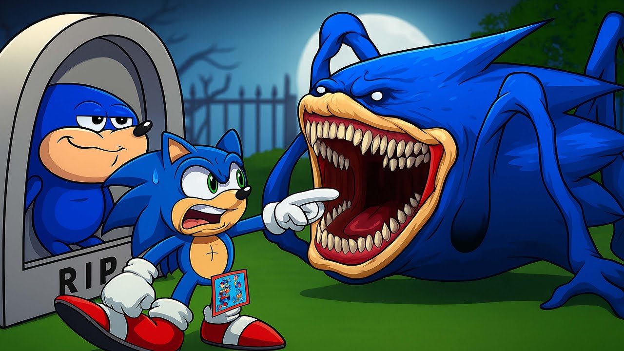 R.I.P SHIN SONIC TAPES! SAD STORY | SHIN SONIC DIE | FNF Goodbye World ...