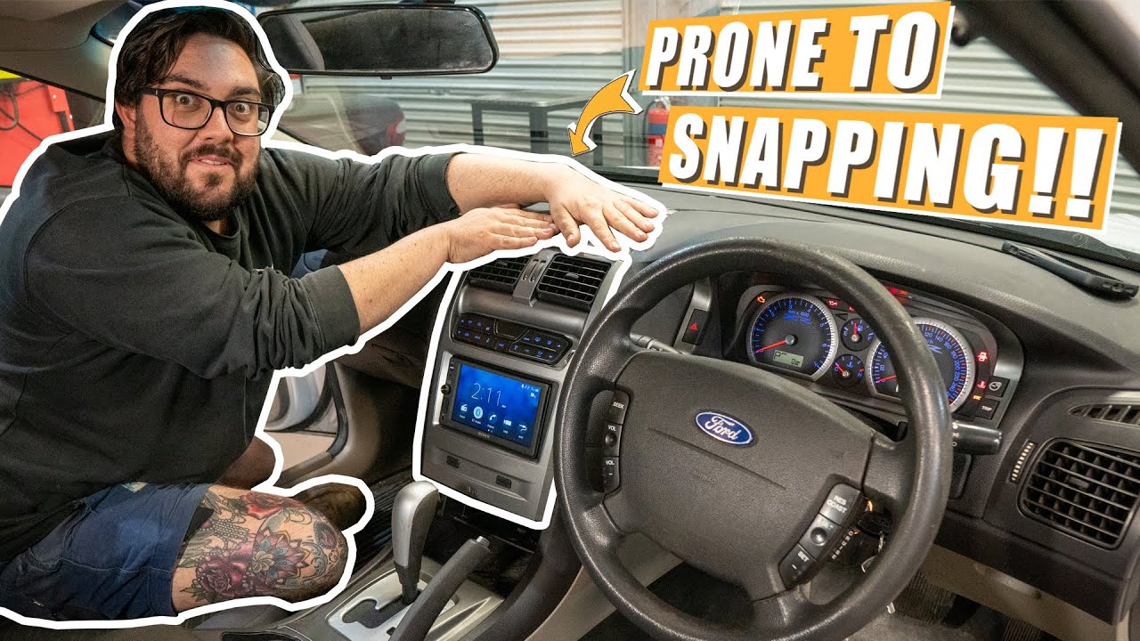 THE UPGRADE EVERY BA-BF FORD NEEDS!! - Double DIN Headunit Install ...