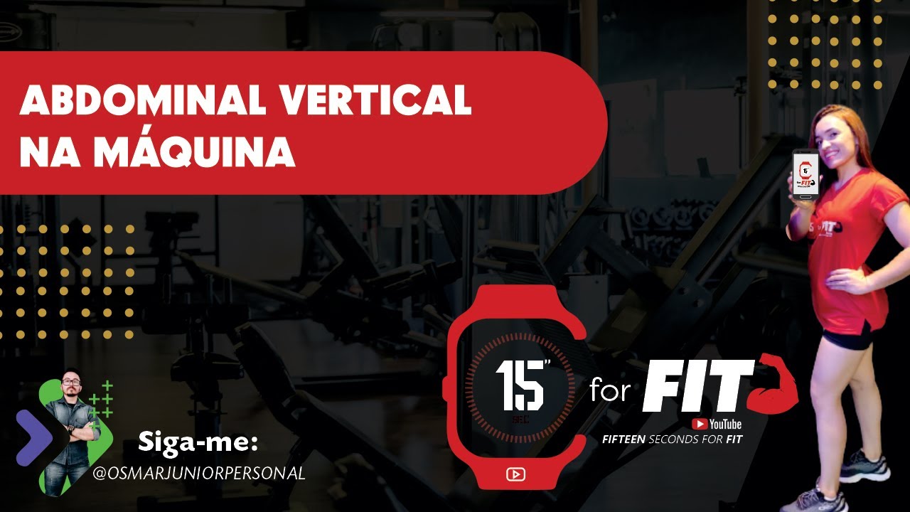 ABDOMINAL VERTICAL NA MÁQUINA | VERTICAL AB CRUNCH BENCH - YouTube