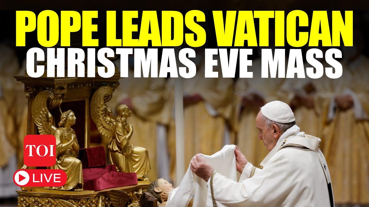 LIVE: Pope Francis Presides Over Christmas Eve Mass At Vatican | Watch ...