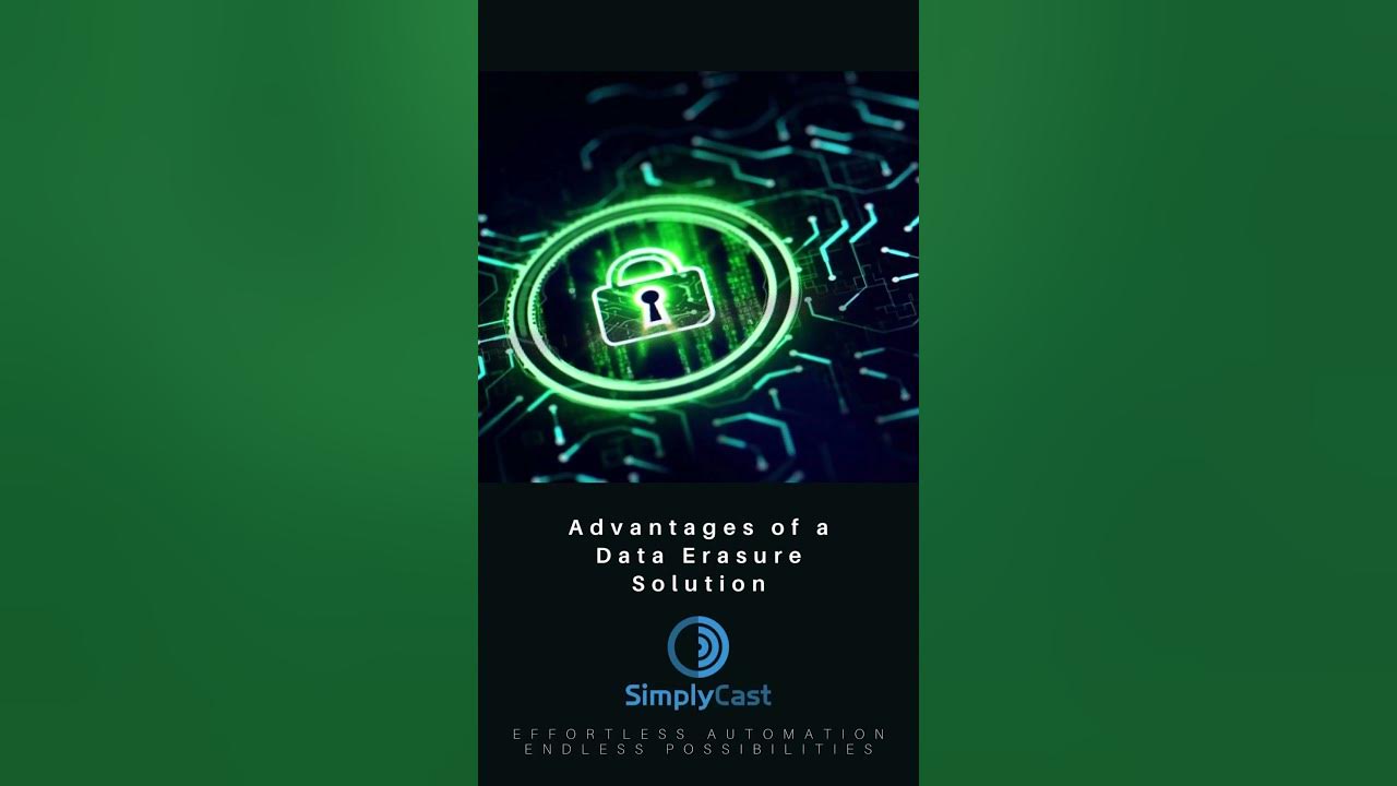 Advantages of Data Erasure Solution - YouTube