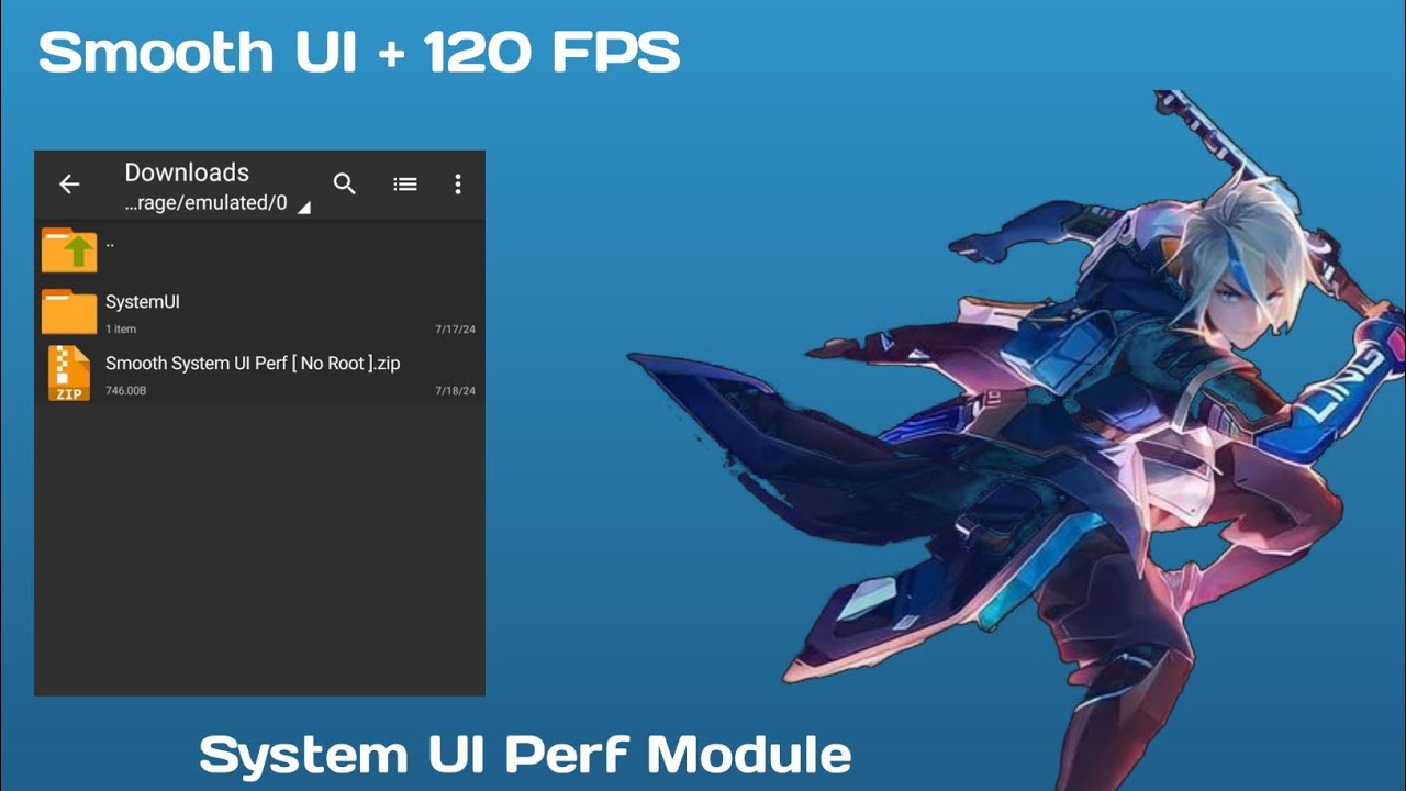 Smooth UI + 120 FPS With System UI Perf [ No Root ] | Ultimate ...