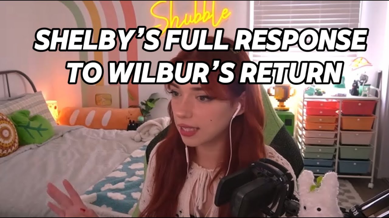 Shelby’s full response to Wilbur’s return and apology - YouTube