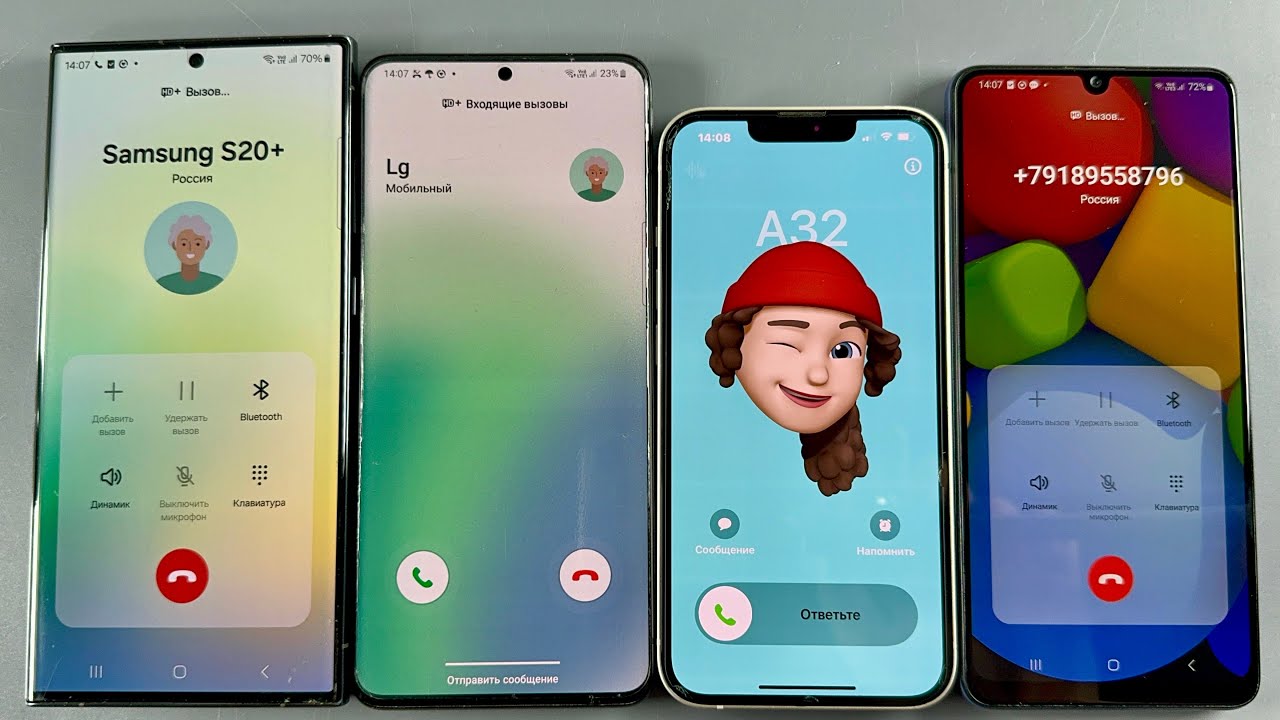 Incoming Call Samsung Galaxy S24 Ultra + Samsung Galaxy S20 Plus ...