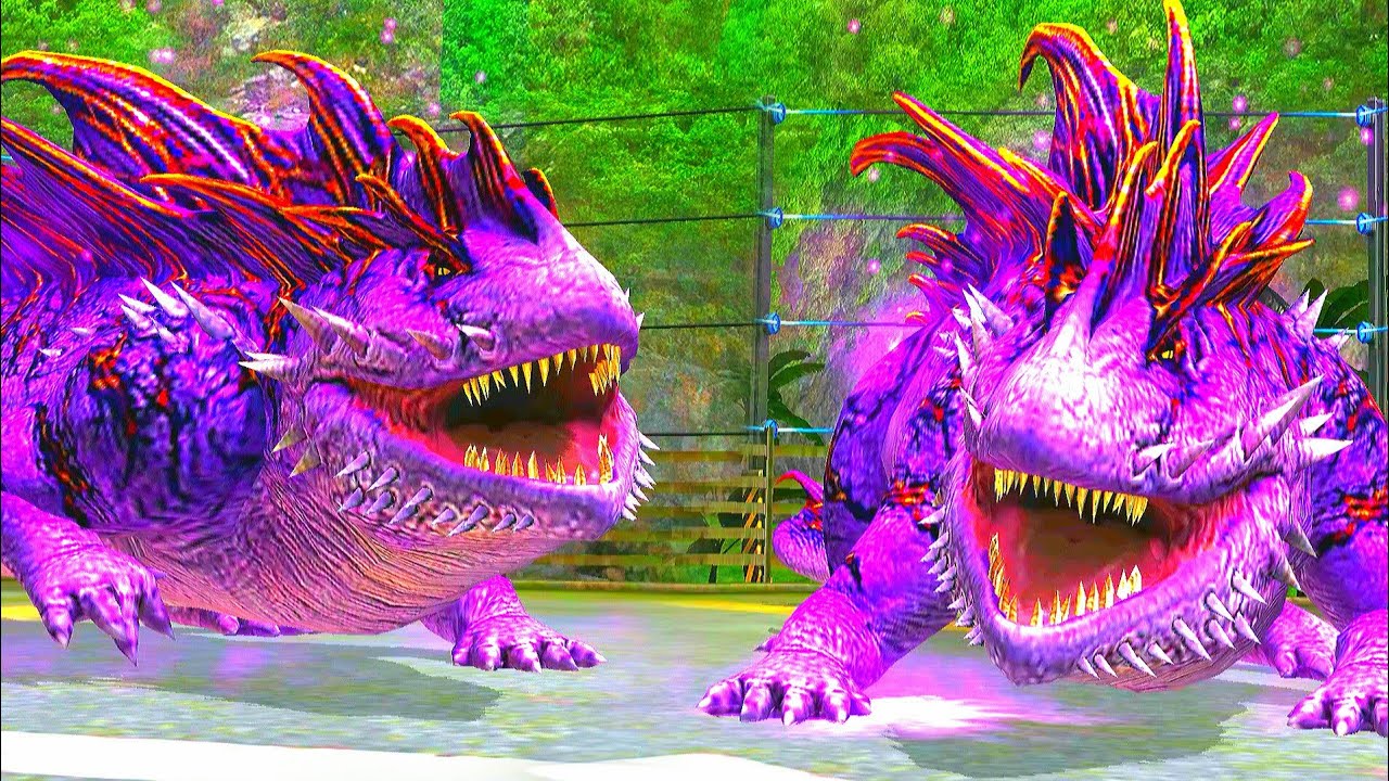 SUPERSAURUS SALAMANDER 16 ALL BATTLE (JURASSIC WORLD). - YouTube