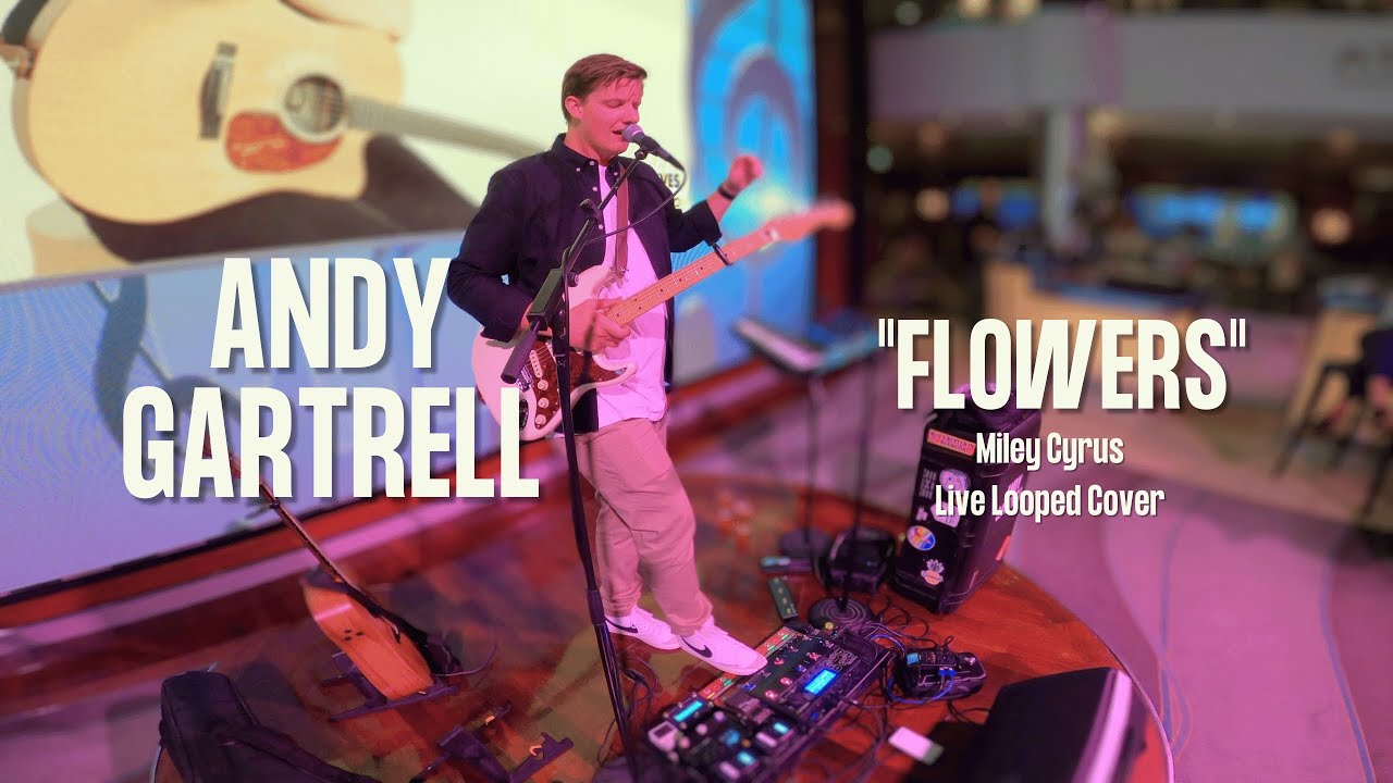 Andy Gartrell - Flowers (live looping cover) - YouTube