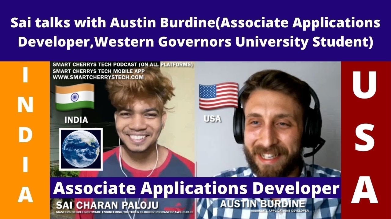Sai talks with Austin Burdine(Associate Applications Developer,Western ...