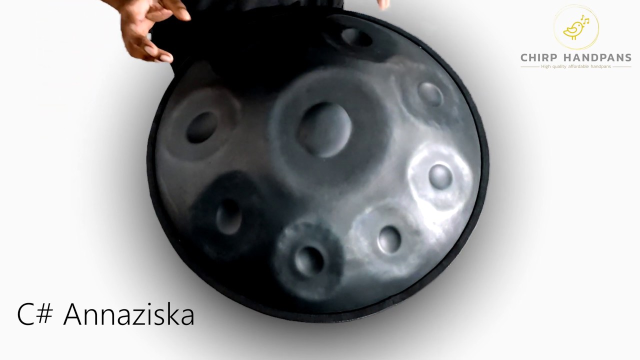 C#/G# AnnaZiska 9 Handpan by Chirp Handpans - YouTube