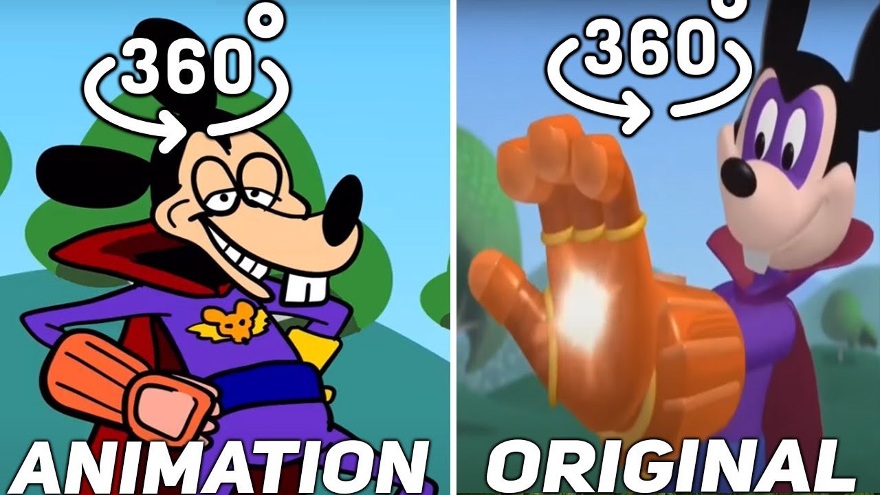 360º VR Original Ha Cha Cha Vs Animation - YouTube