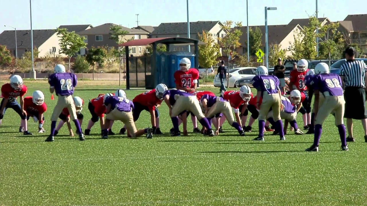 TJFL Ravens vs Patriots 10-1-11 - YouTube