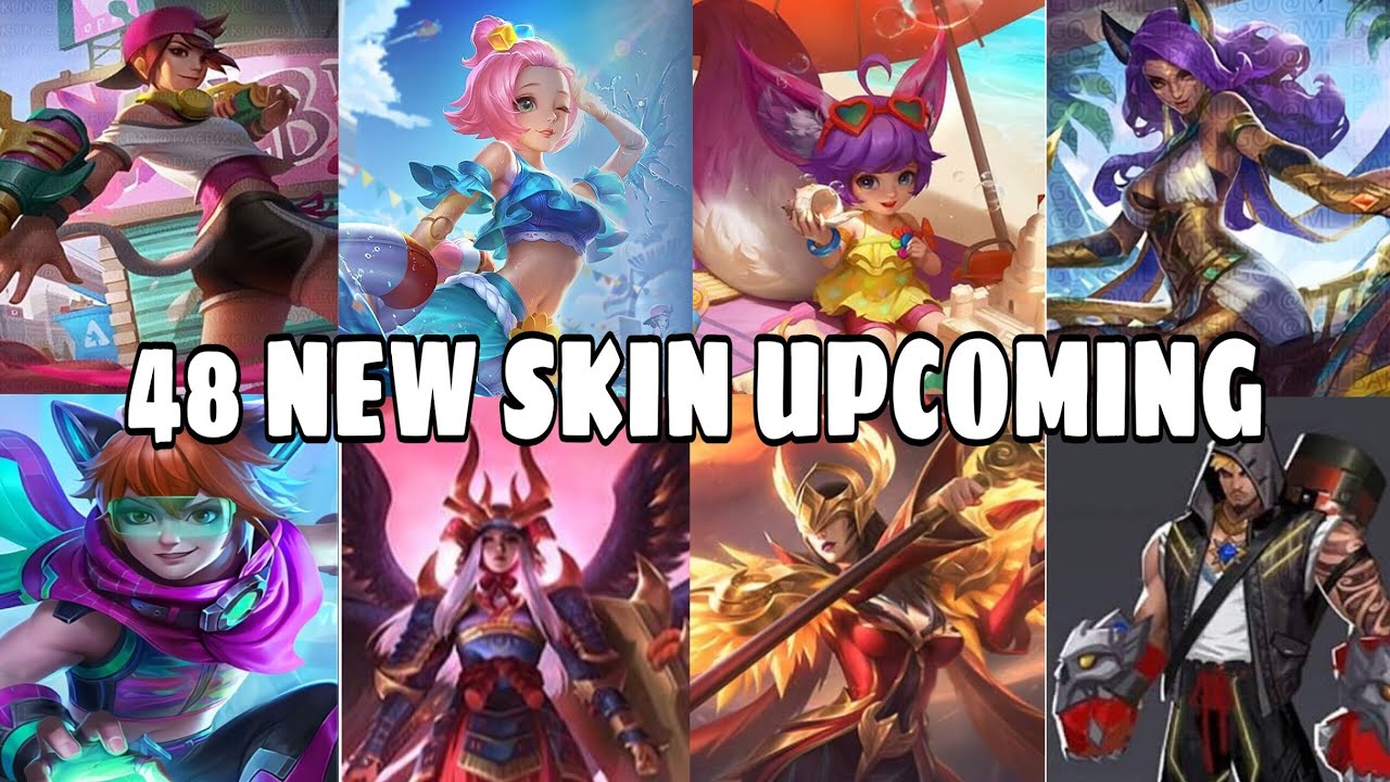 48 NEW UPCOMING SKIN MOBILE LEGENDS - Mobile Legends Bang Bang - YouTube