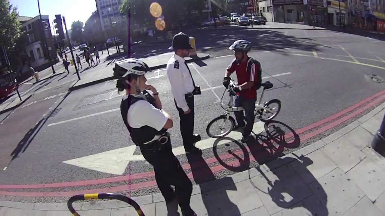 Cyclists Get Police Chat - YouTube