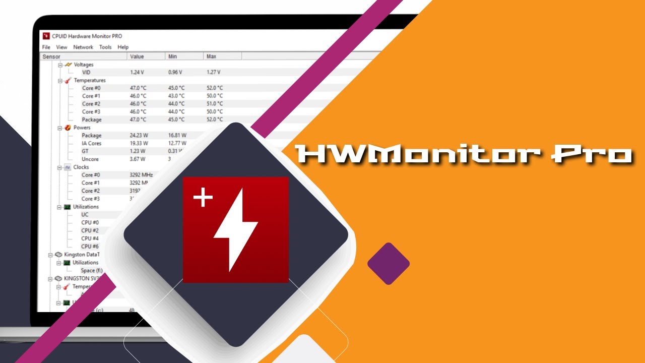HWMonitor Pro 1.92 | Free Installation HWMonitor Pro 1.92 | Quick Guide ...