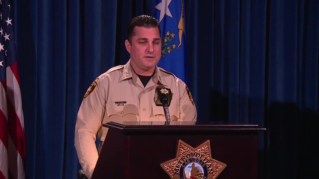 [FULL PRESSER] LVMPD provides more details in police shooting that left ...