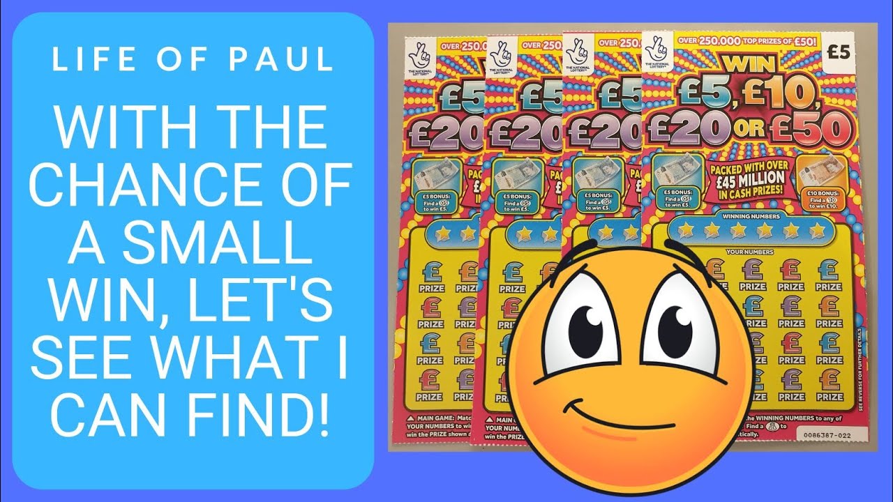New £5 Lottery Scratch Cards. £20 of Win £5, £10, £20 or £50 scratch ...