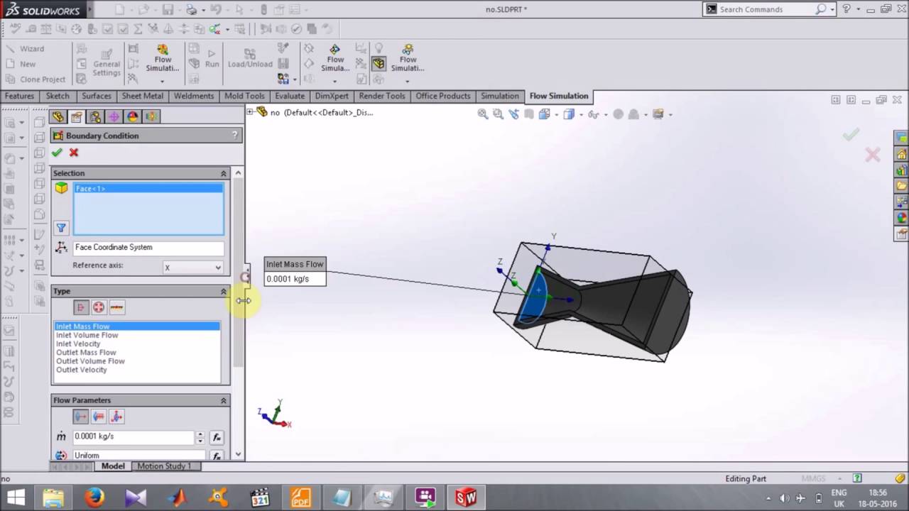 Fluid analysis of nozzle with detail explanation for beginners in ...