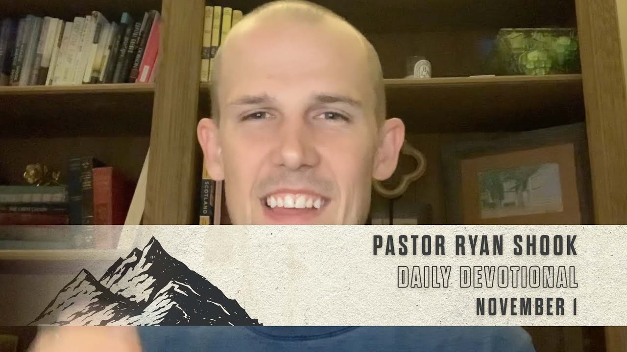 Pastor Ryan Shook Video Devo - Wilderness Survival Guide Day 1 - YouTube