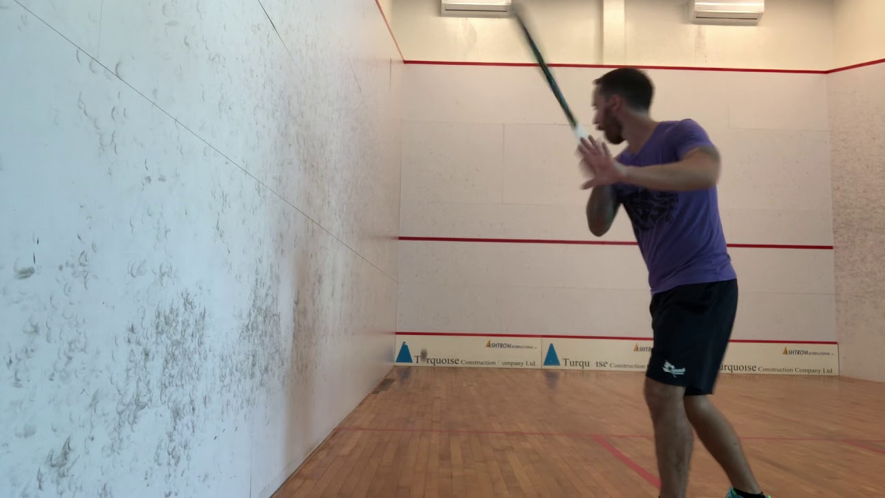 Serious Squash: Service Box Solo Drill - YouTube