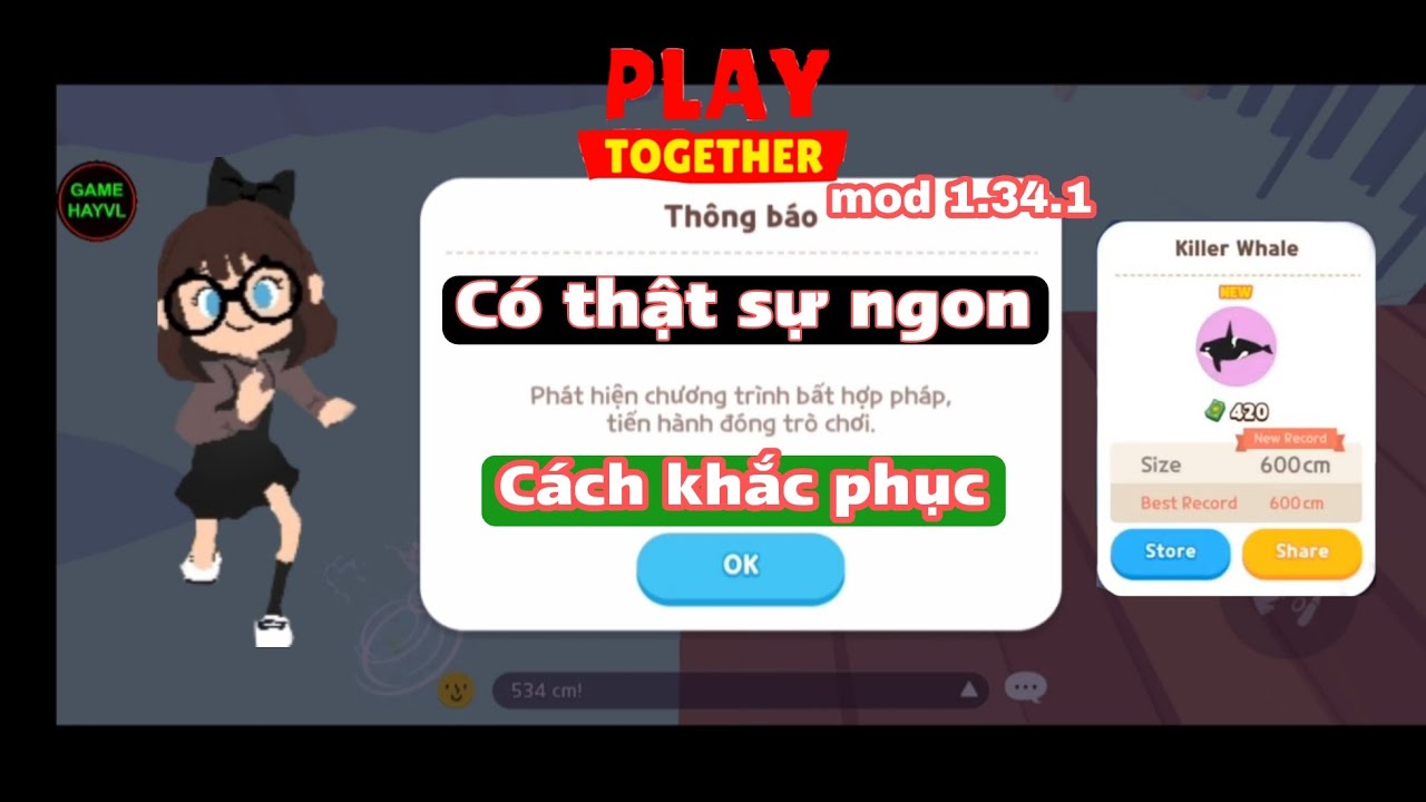Play together mod apk hỗ trợ câu cá 1.34.1 - YouTube