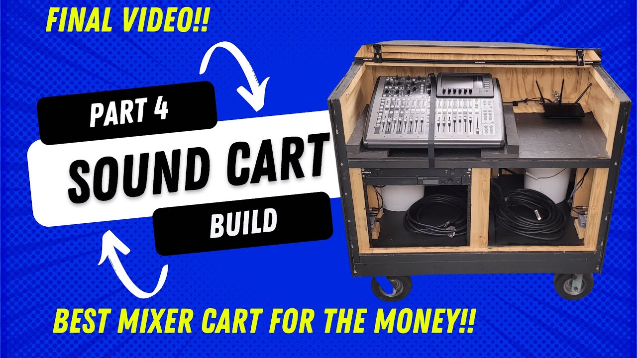 Building a Sound Cart part 4 - YouTube