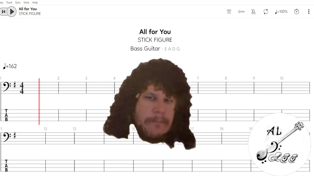 Stick figure - All for you (Bass Cover) - YouTube