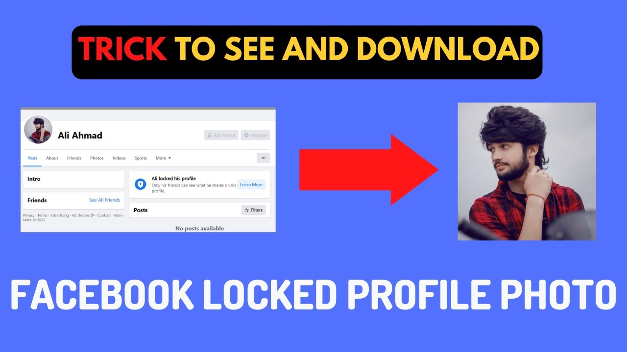 how to see locked profile in fb and download facebook locked profile ...