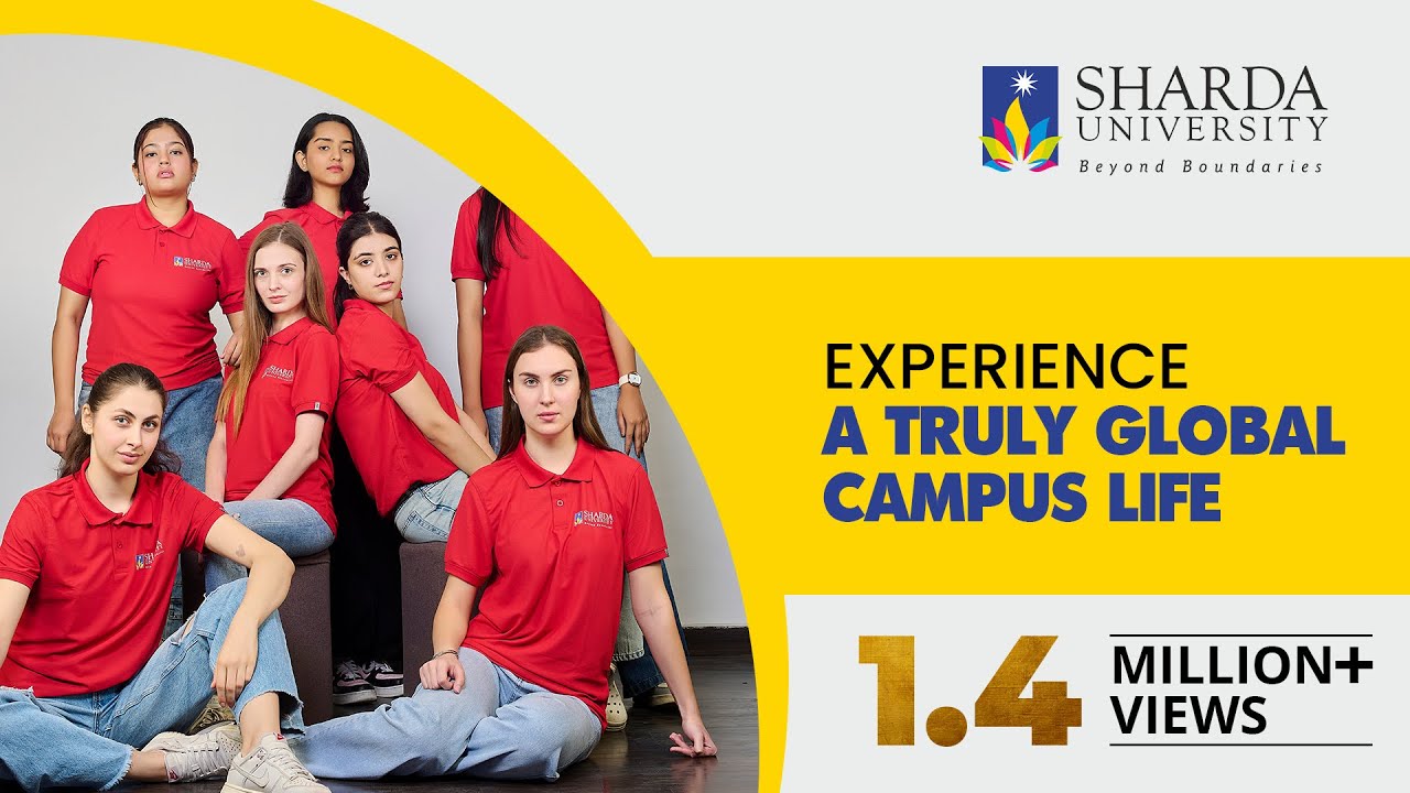 Sharda University | Campus overview - YouTube
