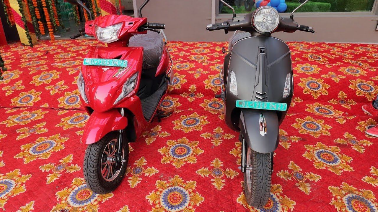 Most Affordable Electric Scooty | EPluto7G & ETrance Neo | PURE EV ...
